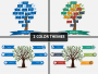 Social Media Tree Diagram PowerPoint | SketchBubble