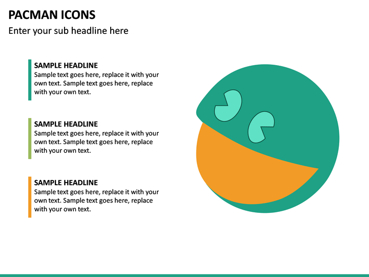 Pacman Icons PowerPoint Template | SketchBubble