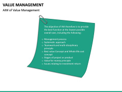 Value Management PowerPoint Template | SketchBubble