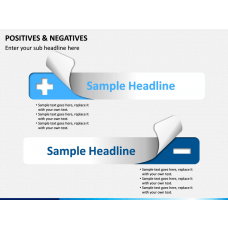 Positive Negative PowerPoint Template - PPT Slides