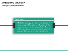 Marketing Strategy PowerPoint Template | SketchBubble