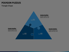 Polygon Puzzle PowerPoint and Google Slides Template - PPT Slides