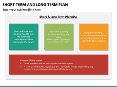 Short Term and Long Term Plan PowerPoint Template | SketchBubble