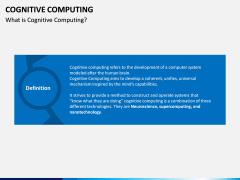 Cognitive Computing PowerPoint Template | SketchBubble