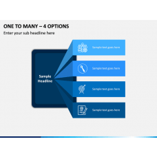 PowerPoint Many to One Arrow