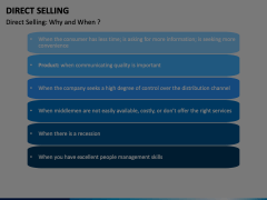 Direct Selling PowerPoint and Google Slides Template - PPT Slides