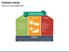 Strategy House PowerPoint Template | SketchBubble