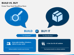 Build Vs Buy PowerPoint Template | SketchBubble