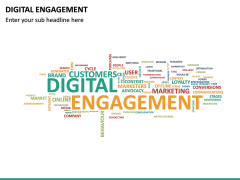 Digital Engagement PowerPoint Template | SketchBubble