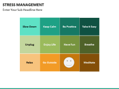 Stress Management PowerPoint Template | SketchBubble