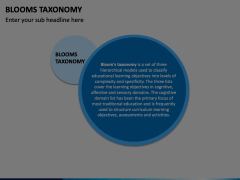 Blooms Taxonomy PowerPoint and Google Slides Template - PPT Slides