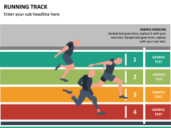 Running Track PowerPoint Template | SketchBubble