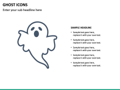 Ghost Icons PowerPoint Template | SketchBubble