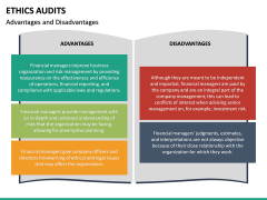 Ethics Audit PowerPoint Template | SketchBubble