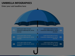 Umbrella Infographics PowerPoint and Google Slides Template - PPT Slides