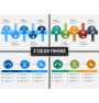 100 Days Timeline PowerPoint Template - PPT Slides | SketchBubble