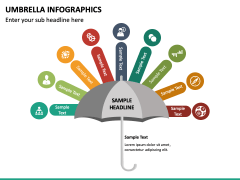 Umbrella Infographics PowerPoint Template | SketchBubble