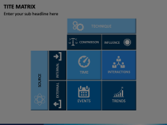 TITE Matrix PowerPoint and Google Slides Template - PPT Slides