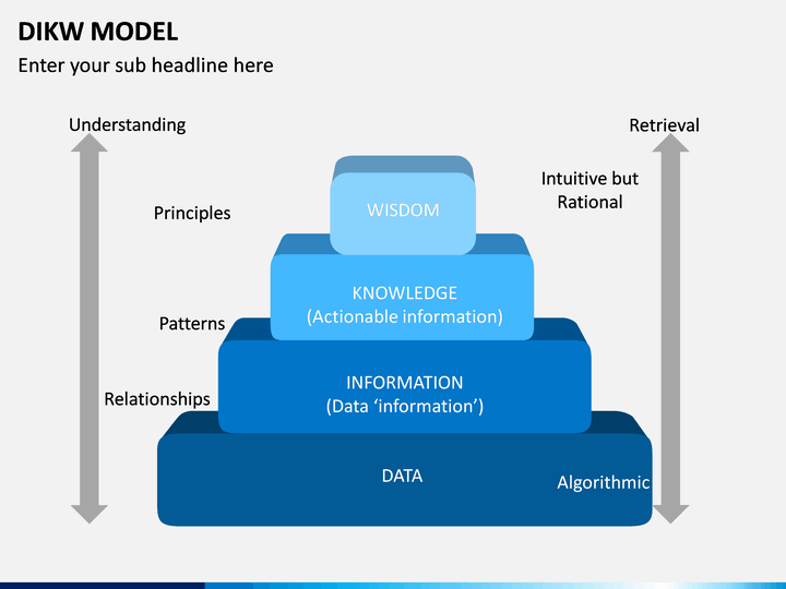 DIKW Model PowerPoint and Google Slides Template - PPT Slides