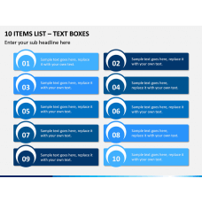 Free Download - 10 Points List PPT Slide