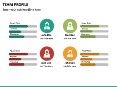 Team Profile PowerPoint Template | SketchBubble