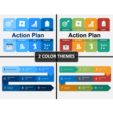 3 Month Action Plan PowerPoint Template | SketchBubble