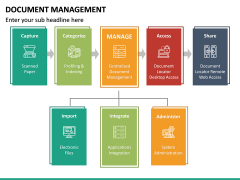 Document Management PowerPoint Template | SketchBubble