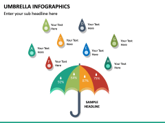 Umbrella Infographics PowerPoint Template | SketchBubble