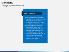 E-Banking PowerPoint Template | SketchBubble