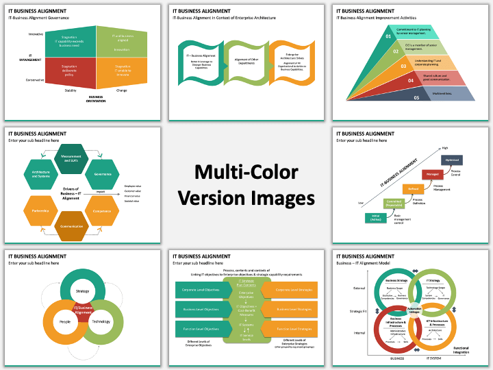 IT Business Alignment PowerPoint and Google Slides Template - PPT Slides