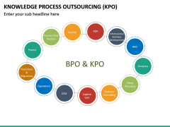 Knowledge Process Outsourcing (KPO) PowerPoint Template | SketchBubble