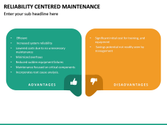 Reliability Centered Maintenance PowerPoint Template | SketchBubble
