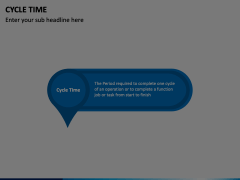 Cycle Time PowerPoint and Google Slides Template - PPT Slides