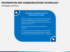 Information and Communications Technology (ICT) PowerPoint Template ...