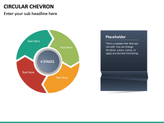 Circular Chevron PowerPoint Template | SketchBubble