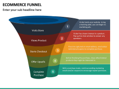 E-Commerce Funnel PowerPoint Template | SketchBubble
