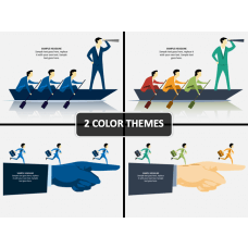 Forward Flow PowerPoint Template and Google Slides Theme