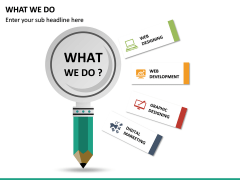 What We Do PowerPoint Template | SketchBubble