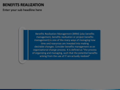 Benefits Realization PowerPoint and Google Slides Template - PPT Slides