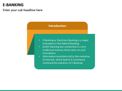 E-Banking PowerPoint Template | SketchBubble