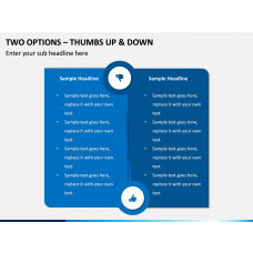 Thumbs Up and Down PowerPoint and Google Slides Template - PPT Slides