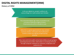 Digital Rights Management PowerPoint Template | SketchBubble