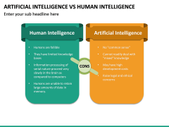 Artificial Vs Human Intelligence PowerPoint Template | SketchBubble