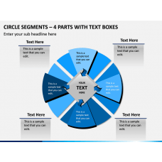 Circle Segments PowerPoint Templates - PPT Slides | SketchBubble