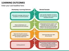 Learning Outcomes PowerPoint Template | SketchBubble