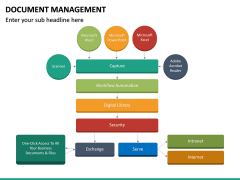 Document Management PowerPoint Template | SketchBubble