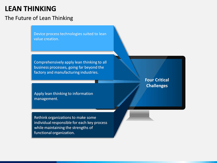 Lean Thinking PowerPoint and Google Slides Template - PPT Slides