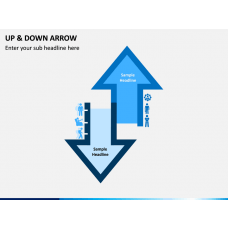 Top Down Vs Bottom Up PowerPoint and Google Slides Template - PPT Slides