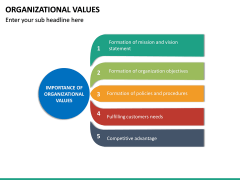 Organizational Values PowerPoint Template | SketchBubble