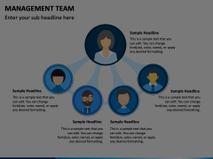 Management Team PowerPoint and Google Slides Template - PPT Slides